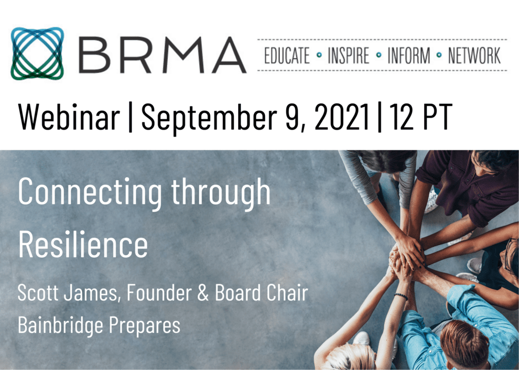 BRMA Webinar | Scott James: Connecting Through Resilience - BRMA